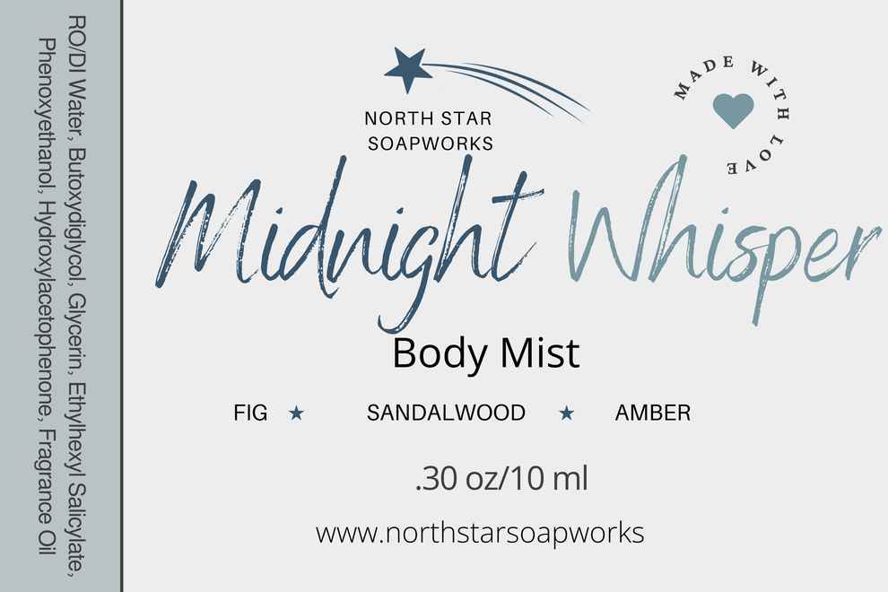 Midnight Whisper Body Mist – North Star Soapworks